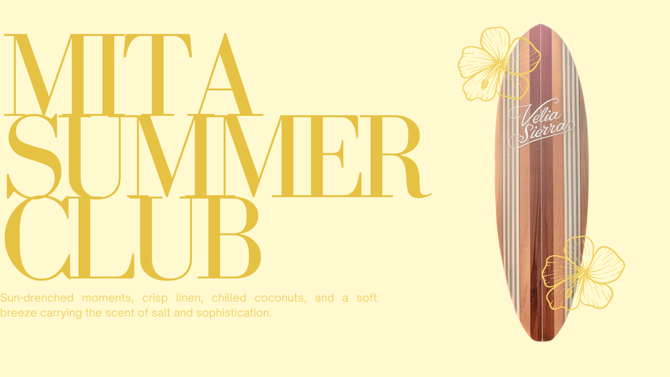 The Mita Summer Club: Un viaje aspiracional hacia la elegancia del ver ...